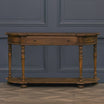 White Cedar Wood Console Table 151cm Rustic Style
